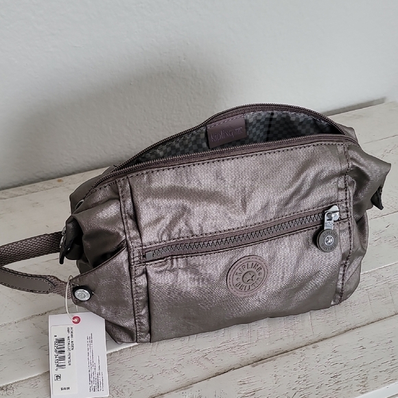 Kipling | Bags | Kipling Metallic Travel Bag | Poshmark